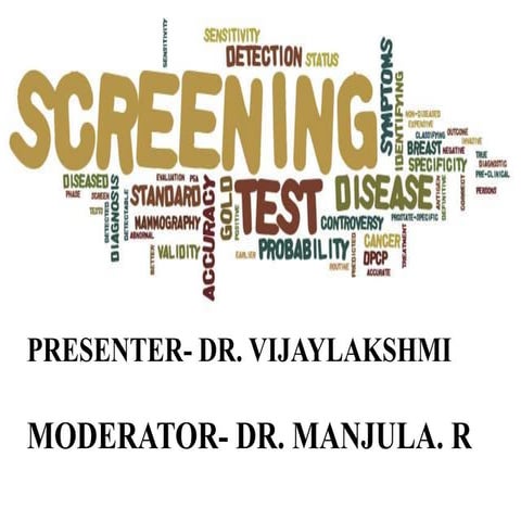 Types of Screening | PPT