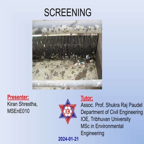 L 11 screen chamber | PDF