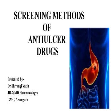 SCREENING METHODS of antiulcer drugs.pptx