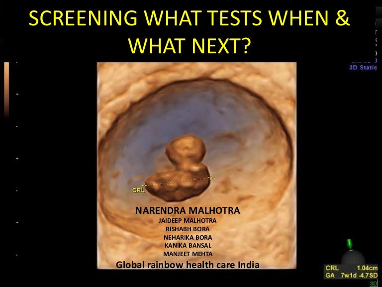 SCREENING WHAT TESTS WHEN WHAT NEXT screening-what-tests-when-what-next