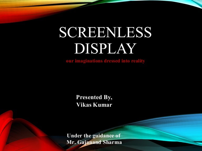 screenless-display-ppt
