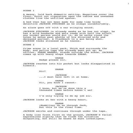 Screenplay 2015 | PDF