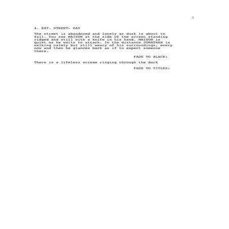 Screenplay draft 3 1 | DOC