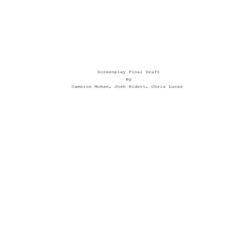 Screenplay final draft | PDF