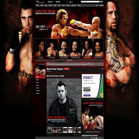Blunt Force Trauma Myspace Layout - MMA Book | PDF