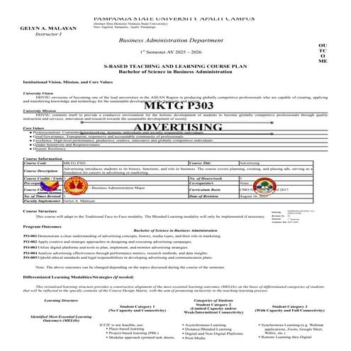 Advertising - Lesson Plan | PPT