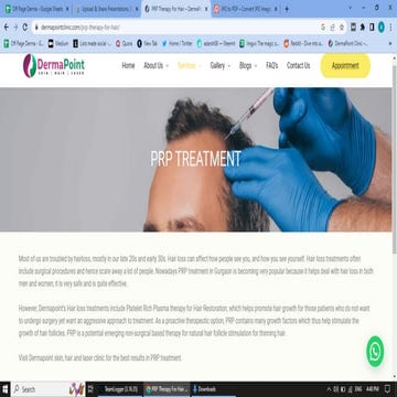 PRP Therapy for hair | PDF