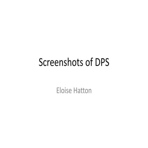 Screenshots of dps | PPTX | Hip Hop Music | Music