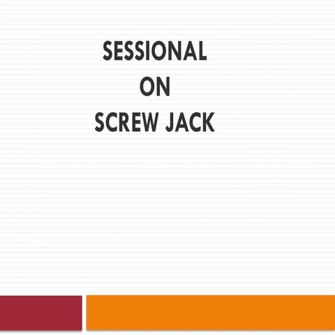 Screwjack Design Steps Presentation.pptx