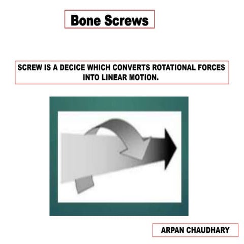 SCREWS in orthopaedic surgery.pptx