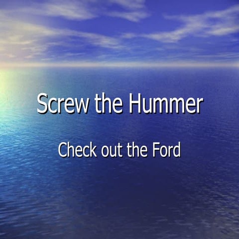 Screwthe Hummer | PPS
