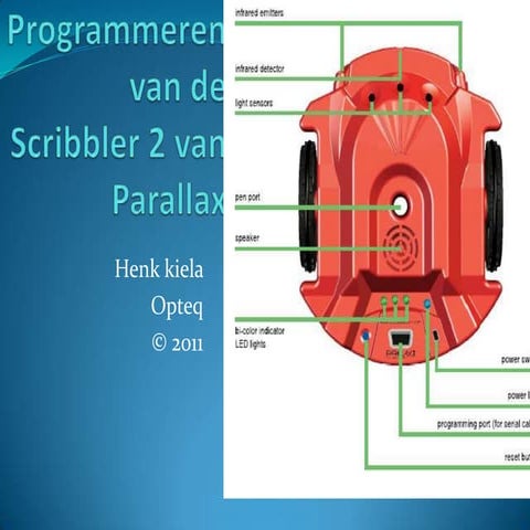 Scribbler s2 van Parallax programmeren in GUI | PPT