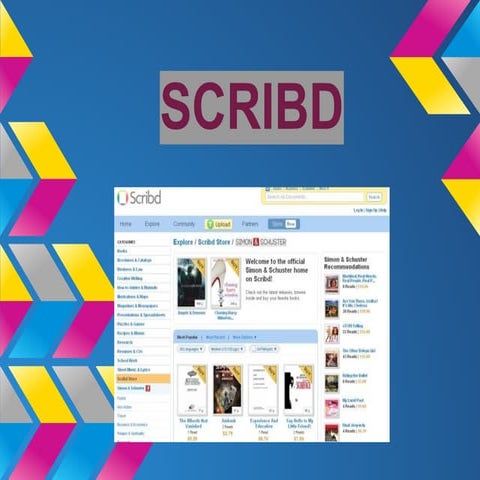 un vistazo a scribd | PPTX