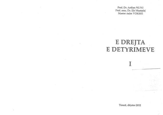 E Drejta Civile - Pyetje & Përgjigje | PDF