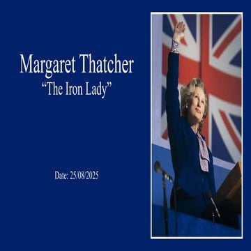 A presentation on Margaret Thatcher.pptx
