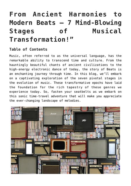 The Evolution Of Music.pdf