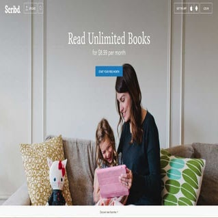 Scribd(account creation walkthrough) | PPT