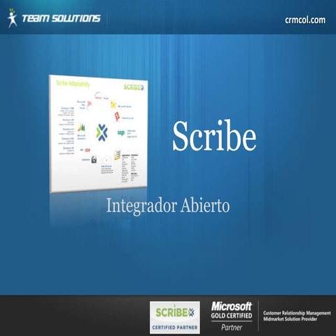 Scribe | PPTX | Computer Software and Applications | Computing