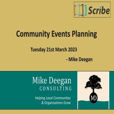 Organising Successful Community Events for Town & Parish Councils | PDF