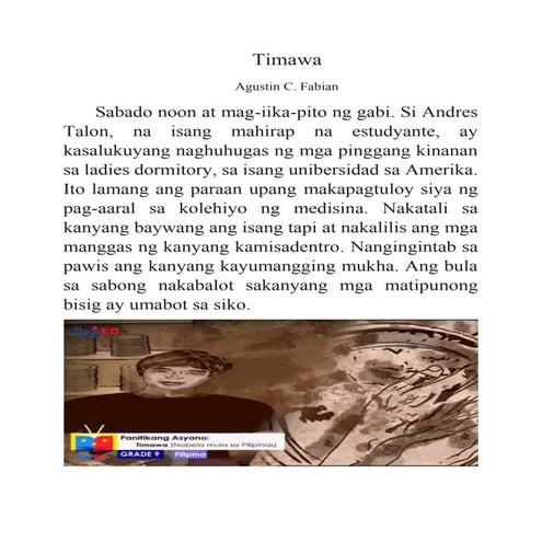 BAKIT BABAE ANG NAGHUHUGAS NG MGA PINGGAN? | DOCX