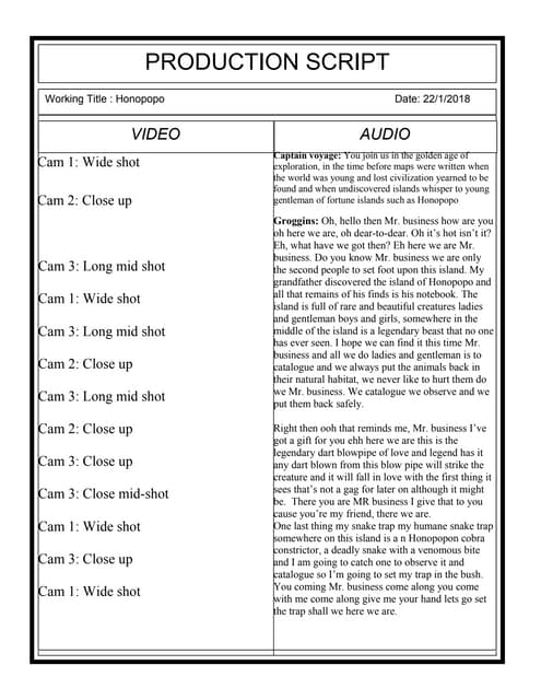 Sinister script | DOC