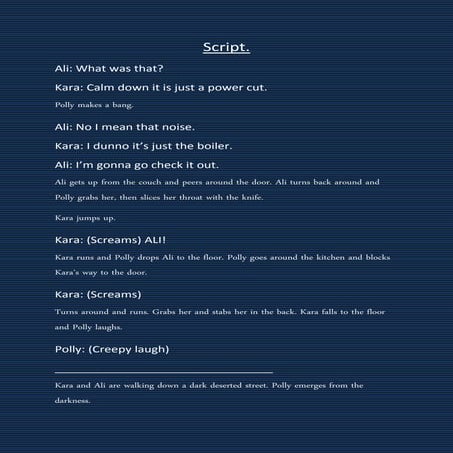 Full script x3 | DOCX