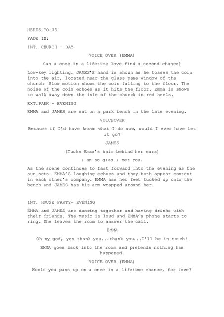 Shot types, location, props and costume | PPT