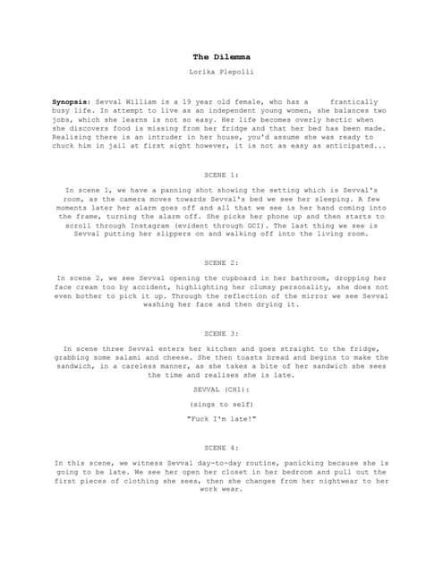 'Help Wanted' script | PDF