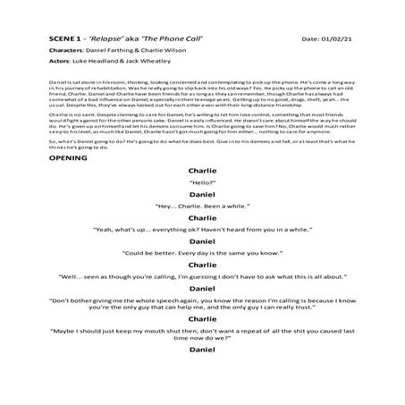 Screenplay Final Draft Pdf
