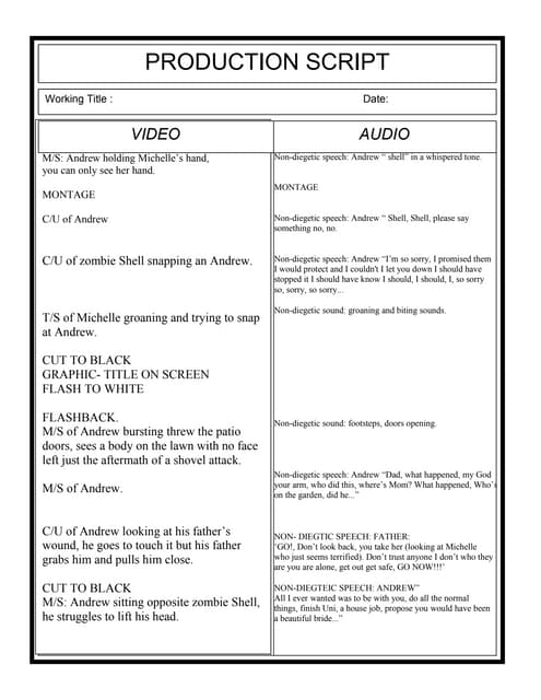 Production script-page-4 | PDF