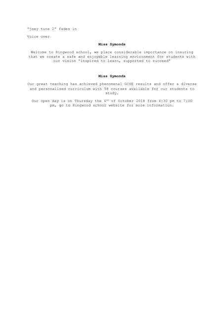 Sixth form poster | DOCX