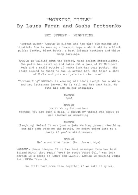 Street Call Sheet.docx