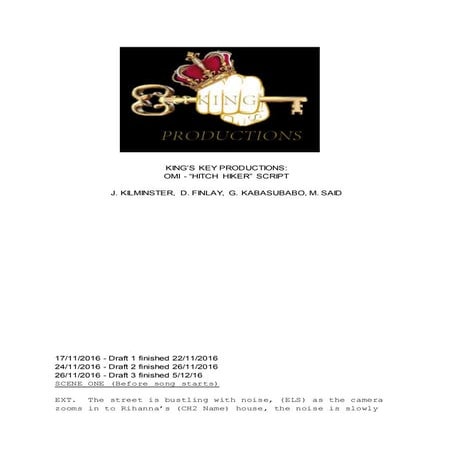 Bonfire Heart Animation Video (Stop Motion) Script | PDF