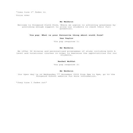 Script 2 | DOCX