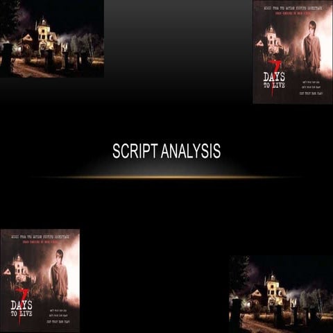Script analysis | PPT