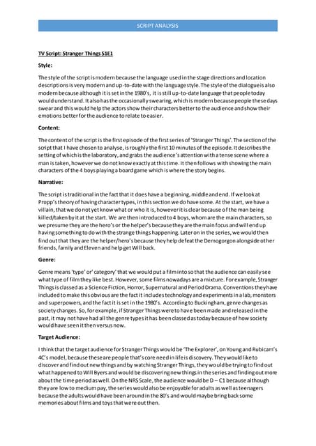Shooting schedule and plan | PDF