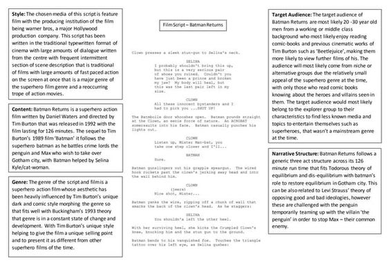 Script analysis 101 | PPTX