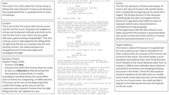 The martian trailer analysis script | DOCX