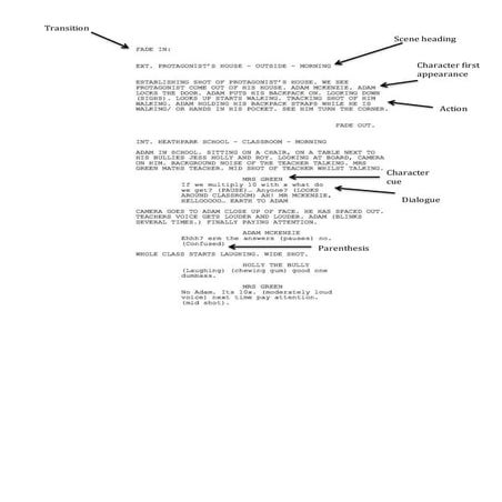 Script annotation homeless | PDF