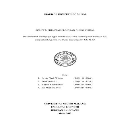 Script audio visual | PDF