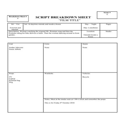 Script+breakdown+sheet