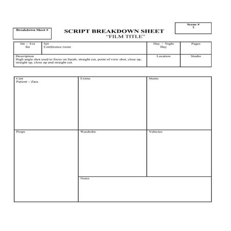 Script+breakdown+sheet