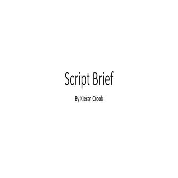 Script briefing | PPTX