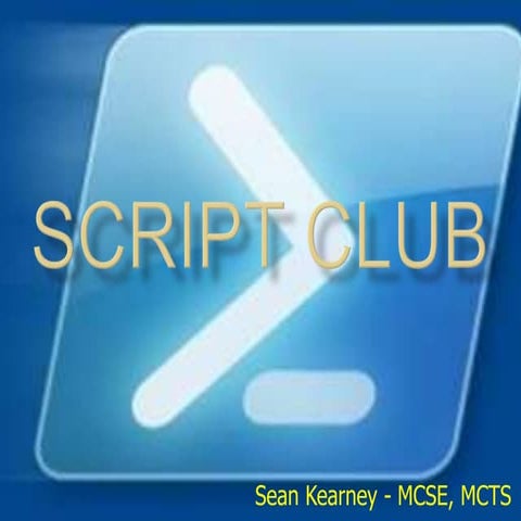 Scriptclub2 | PPSX