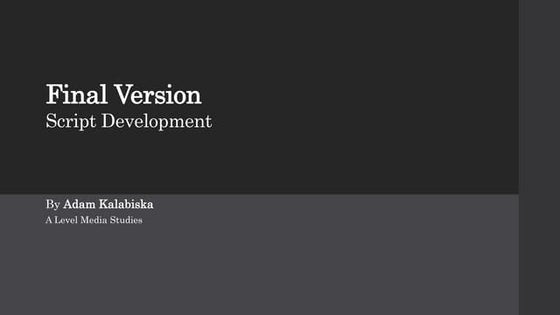 Title - development | PPT