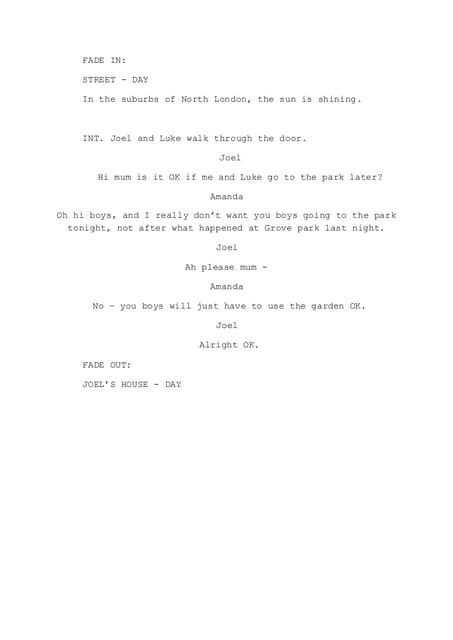 Script writing conventions 2 | DOCX | Fan Conventions | Events