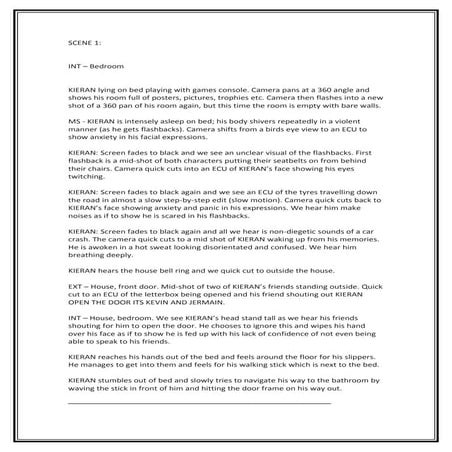 Script draft 2 | PDF