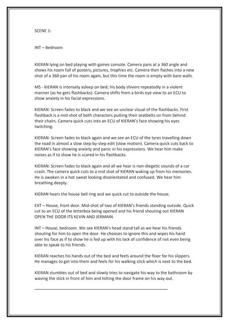 Script draft 1 | DOC