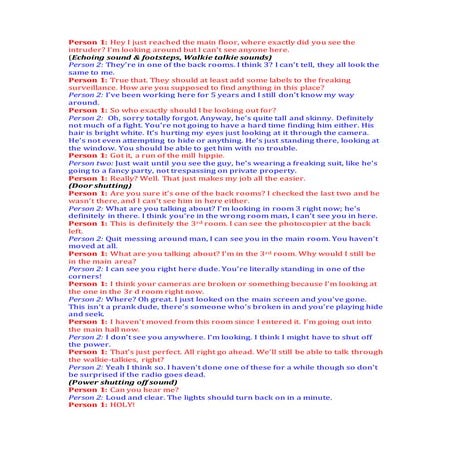 A2 script | PDF