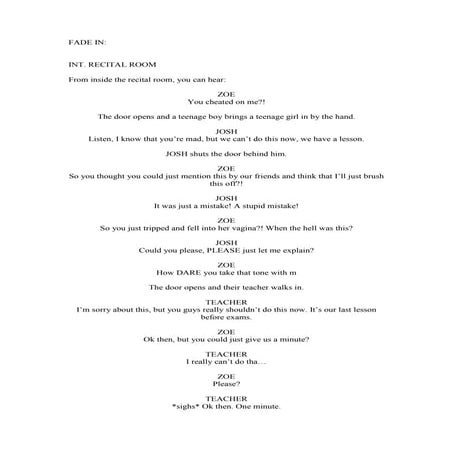 Script [finished] | PDF